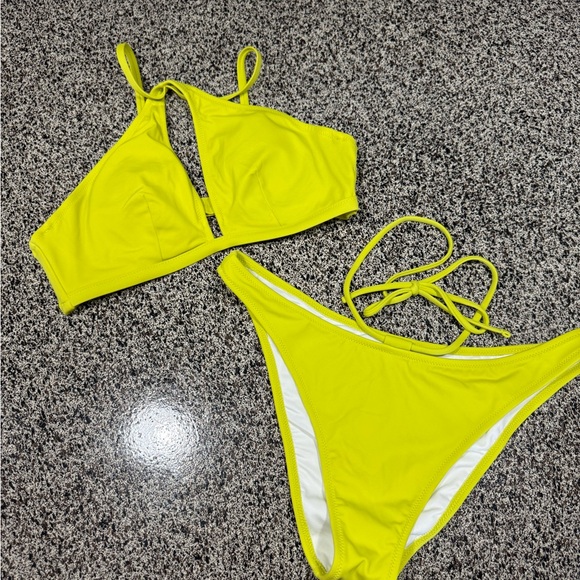Shade & Shore | Swim | Shade Shore Yellow Bikini Set Minimalist ...